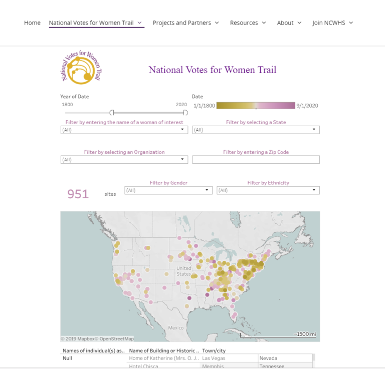 National Votes for Women Trail map – Oregon Women’s History Consortium